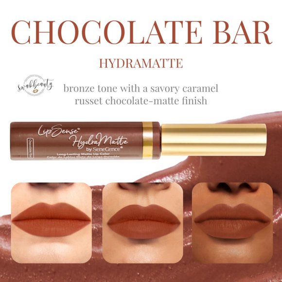 SeneGence | Makeup | Chocolate Bar Hydramatte Lipsense Limited Edition ...